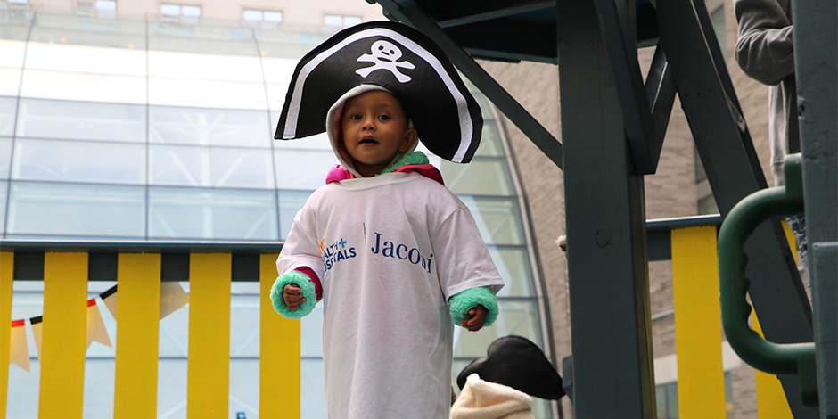 Pirate Ship Playground Entertains Pediatric Patients - NYC Health ...